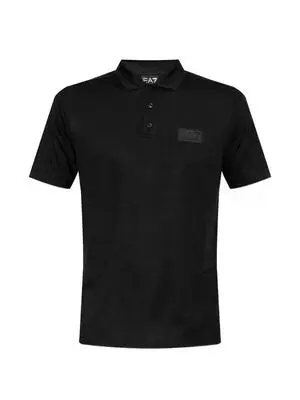 EA7 Button Logo Polo Shirt