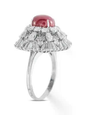 LB EXCLUSIVE Diamond And Ruby Ring