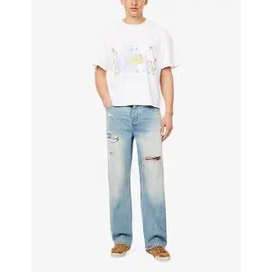 NAHMIAS Forage Graphic-print Cotton T-shirt