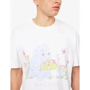 NAHMIAS Forage Graphic-print Cotton T-shirt