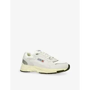 AUTRY Hyperway Suede And Mesh Trainers - White/oth