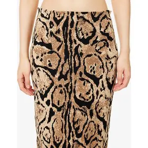 Stella McCartney Knitted Midi Skirt