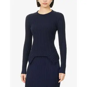 Stella McCartney Textured Cotton Knit Top