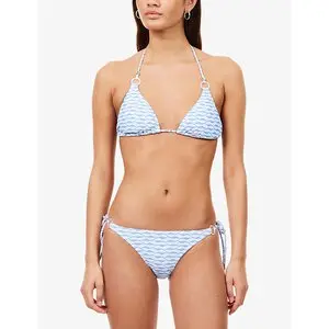 Heidi Klein Tinos Triangle Bikini Top