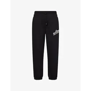 AVIREX Appliqué-script Cotton Jogging Bottoms