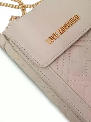 Moschino Quilted Chain-strap Phone Bag