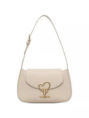Moschino Logo-plaque Tote - Neutrals