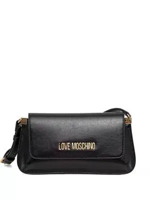 Moschino Logo-plaque Tote - Black