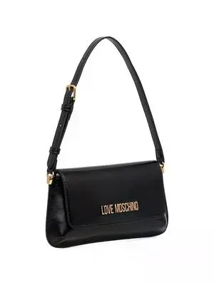 Moschino Logo-plaque Tote - Black