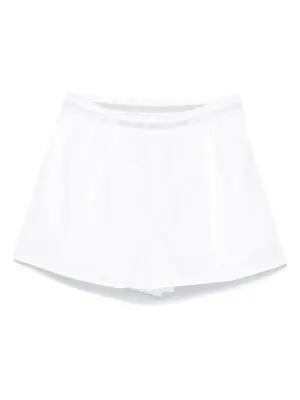 Alexander Wang Logo Elastic Shorts - White