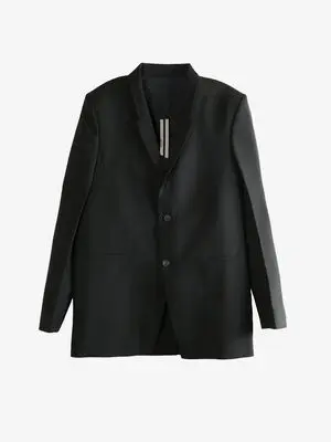 Rick Owens Virgin Wool Concordian Jacket
