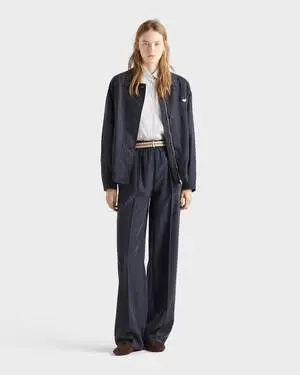 Prada Washed Silk Pants