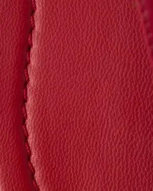Prada Patent Leather Thong Sandals - Red