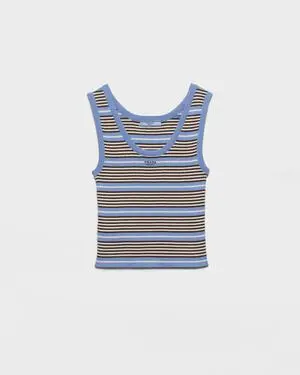 Prada Cotton Knit Tank Top