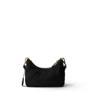 Prada Re-edition Quilted Re-nylon Mini-bag - Black
