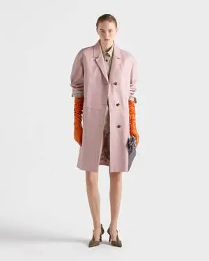 Prada Nappa Leather Coat