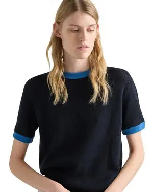 Prada Cashmere Crew-neck Sweater - Blue