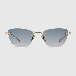 Gucci Cat-eye Sunglasses - Gold