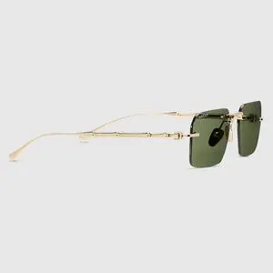 Gucci Frameless Rectangular Sunglasses