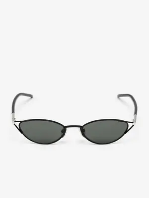 Alexander McQueen T-bar Cat-eye Sunglasses - Black