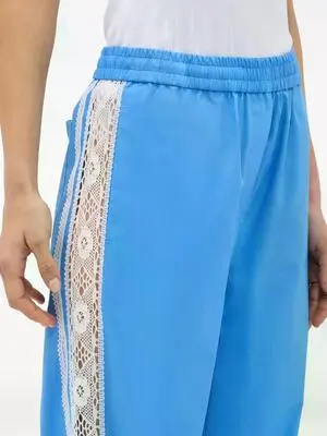 MSGM Lace Trim Trousers