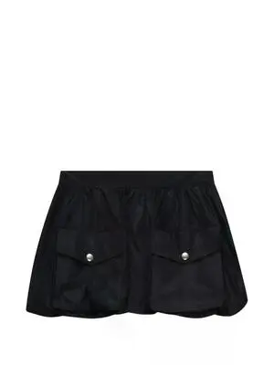 Msgm Black Wash Skirts