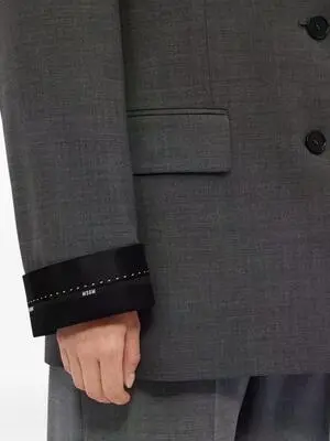 MSGM Single-breasted Blazer