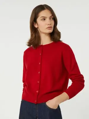 Max Mara Wool And Cashmere Cardigan
