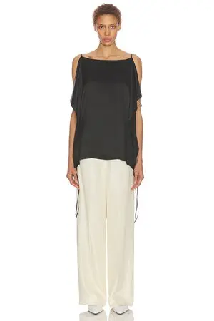 THE ROW Koray Top - Black