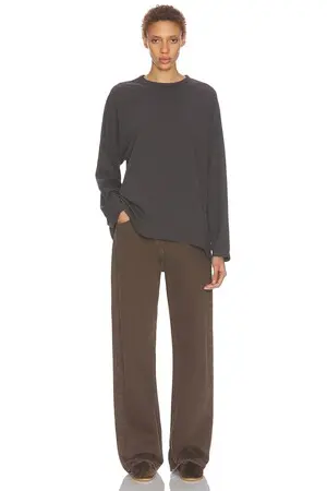 THE ROW Floris Top - Brown