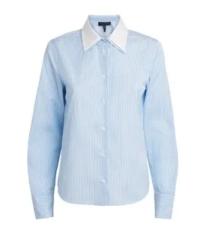 Rag & Bone Stripe Dayton Shirt - Blue