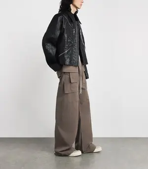 Rick Owens Ripstop Cargo Creatch Trousers