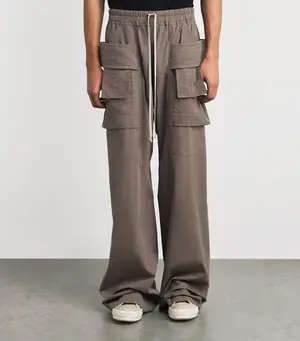 Rick Owens Ripstop Cargo Creatch Trousers
