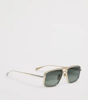 JACQUES MARIE MAGE Earl Aviator Sunglasses