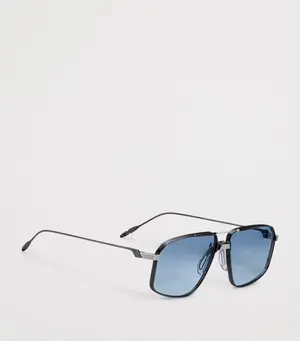 JACQUES MARIE MAGE Metal Jagger Sunglasses