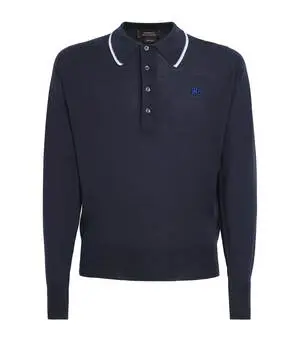 Wales Bonner Embroidered Polos For Men