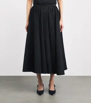 PATOU Volume Midi Skirt