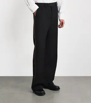 WALES BONNER Virgin Wool Alto Trousers