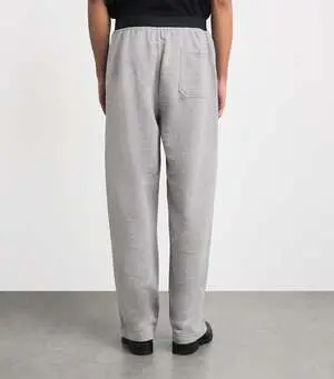 MAISON MARGIELA Cotton-blend Wide-leg Sweatpants - Grey
