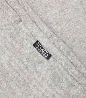 MAISON MARGIELA Cotton-blend Wide-leg Sweatpants - Grey
