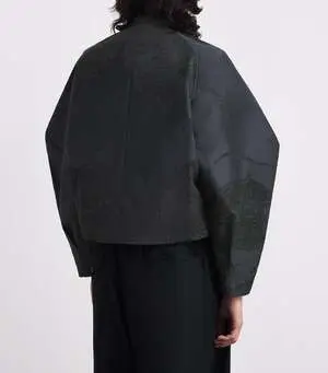 Issey Miyake Inlay Bomber Jacket