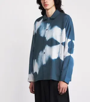 Issey Miyake Shibori-dyed Itajime Shirt
