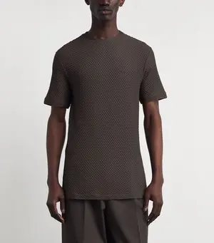 Emporio Armani Textured T-shirt