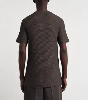 Emporio Armani Textured T-shirt