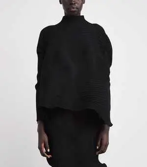 Issey Miyake Kone Kone High-neck Top