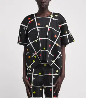 Issey Miyake Crossing Dots Top
