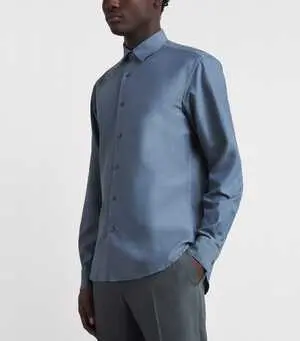 Canali Cotton-silk Shirt