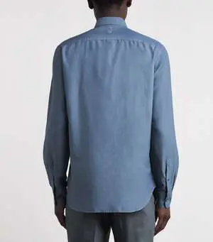 Canali Cotton-silk Shirt