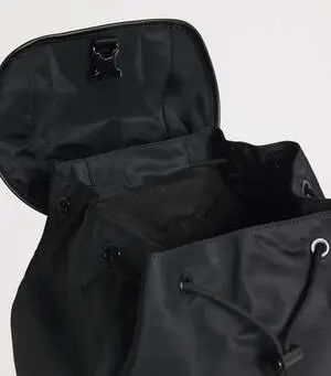 Emporio Armani Logo Backpack - Black