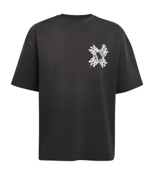 Amiri Cotton Quad Snake T-shirt